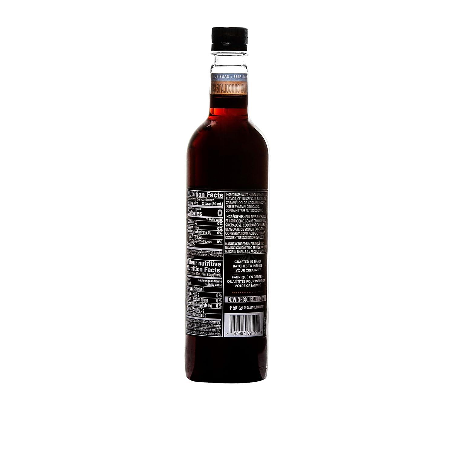 Davinci Sugar-Free Almond Syrup – 750Ml Plastic Bottle, Pack of 1 ...